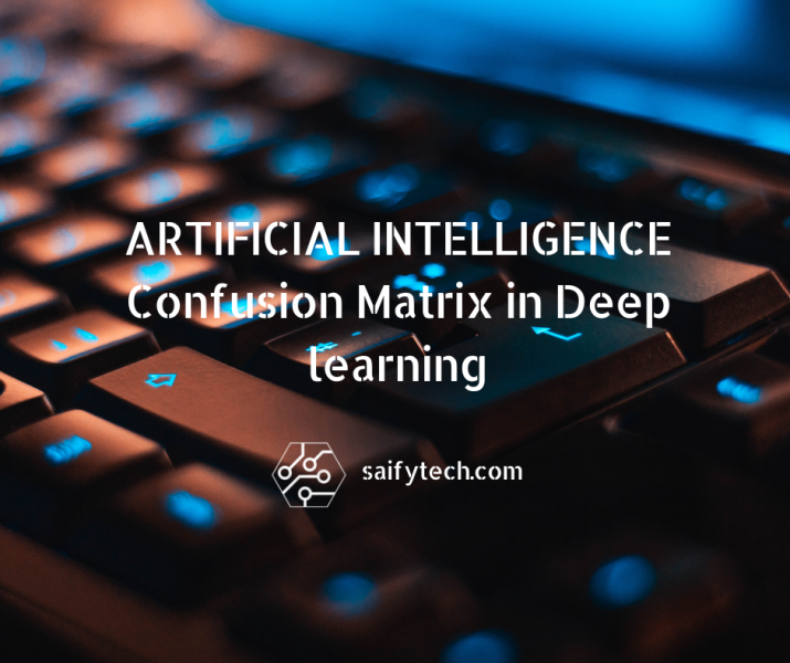 Confusion Matrix in Deep learning